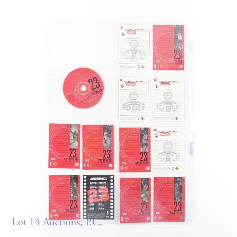 Michael Jordan | Michael Jordan Cards 60+ Album Pages | MutualArt