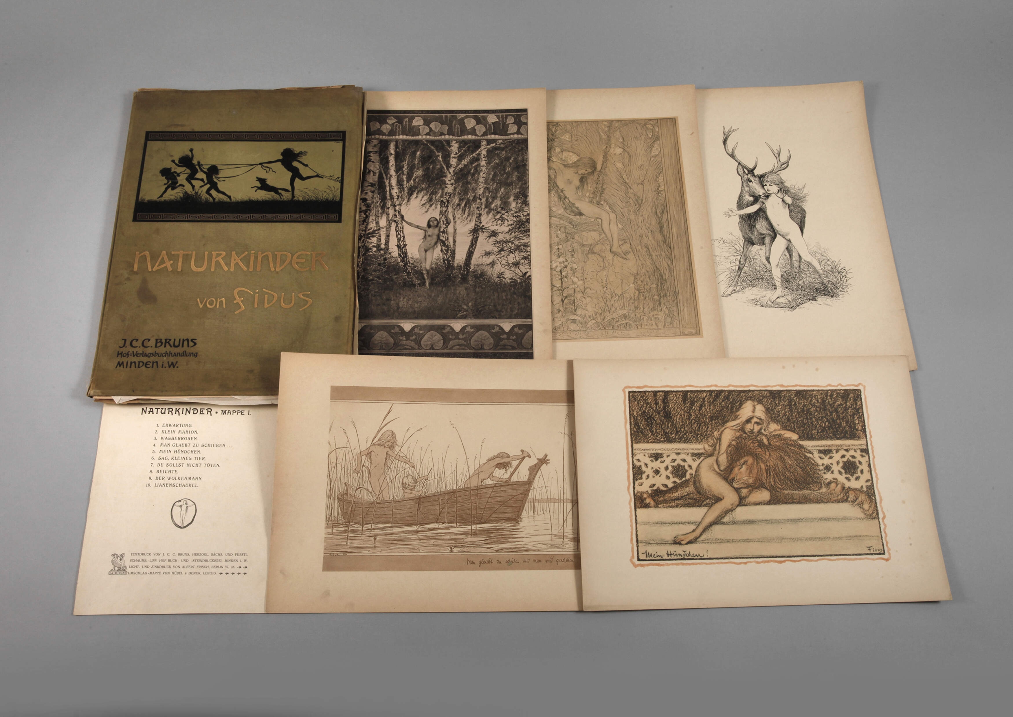 Hugo Höppener | Mappenwerk Naturkinder (1902) | MutualArt