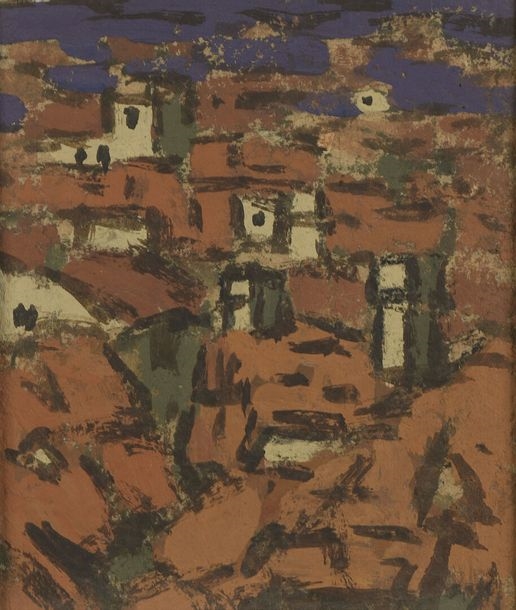 Frédèric Fiebig | Brown roofs | MutualArt