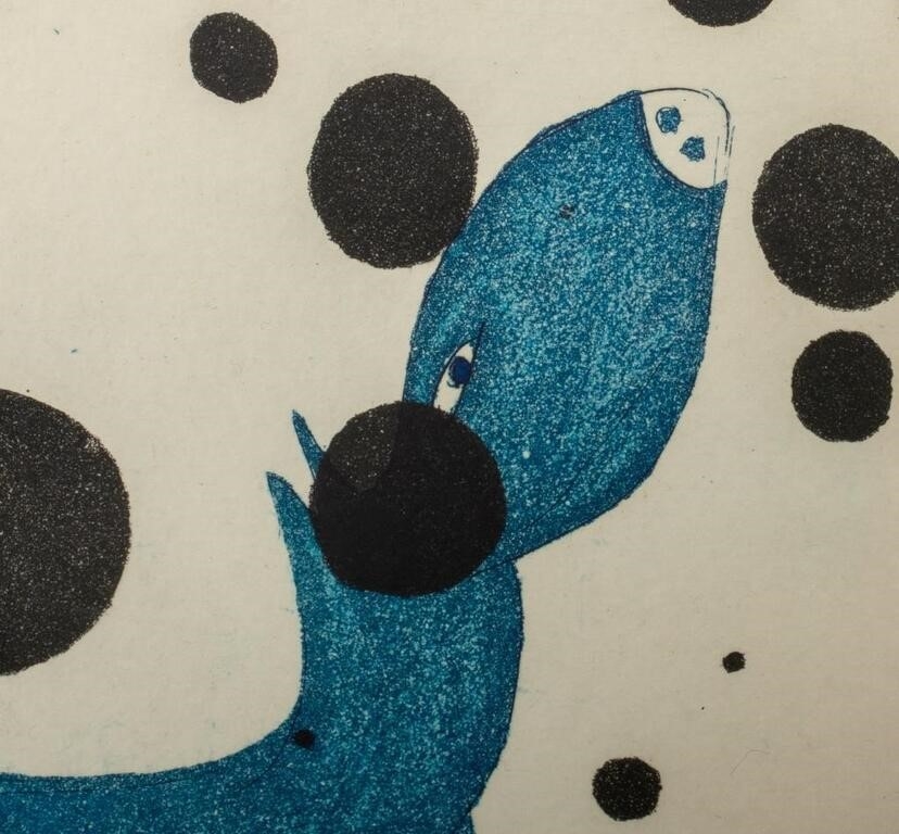 Philip Tsiaras | Philip Tsiaras Blue Donkey Artist's Proof Etching ...