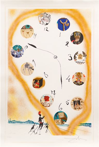Salvador Dalí | Time and Space (1973) | MutualArt