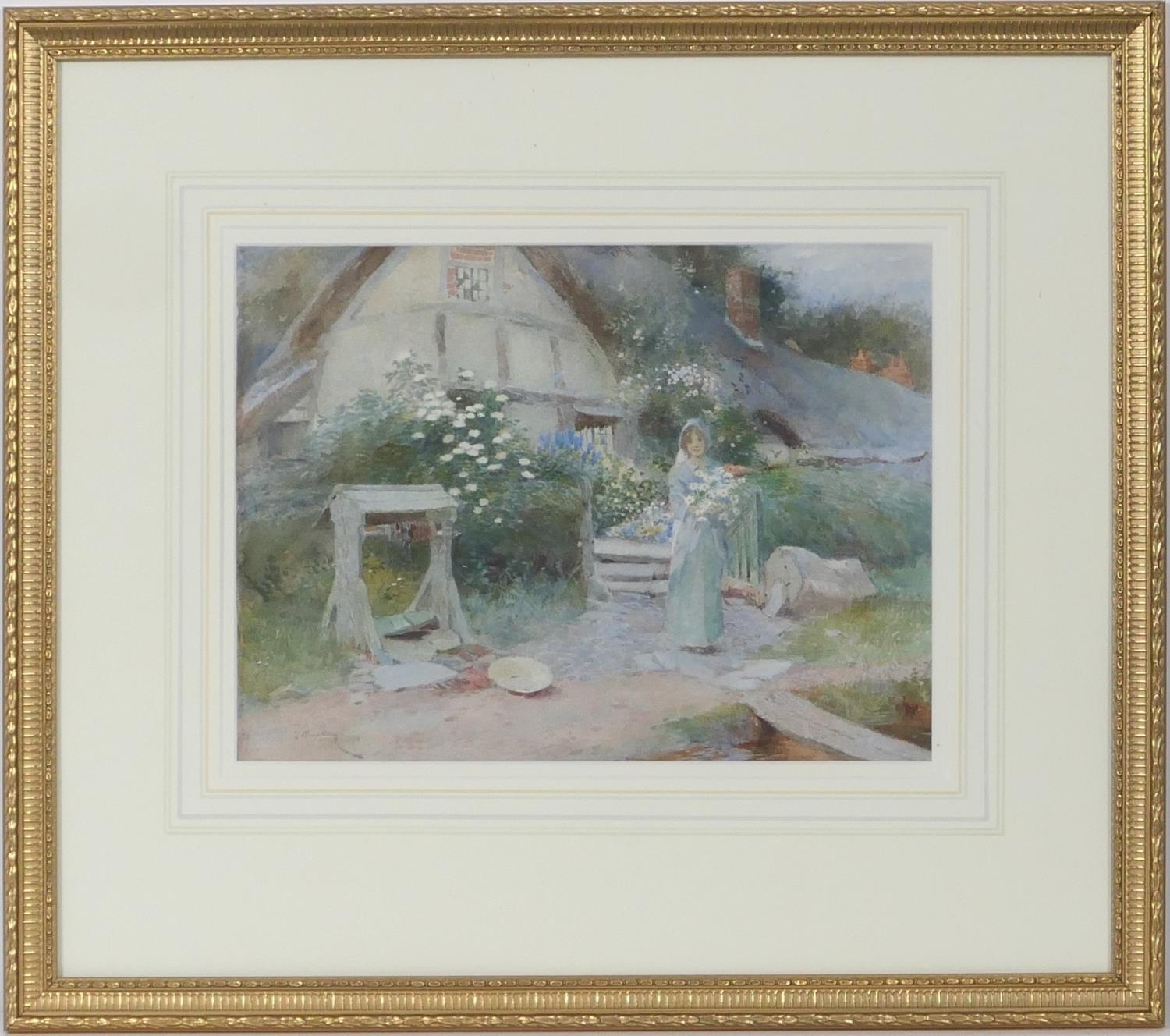 Thomas Mackay | A summer bouquet from the cottage garden, (1911 ...