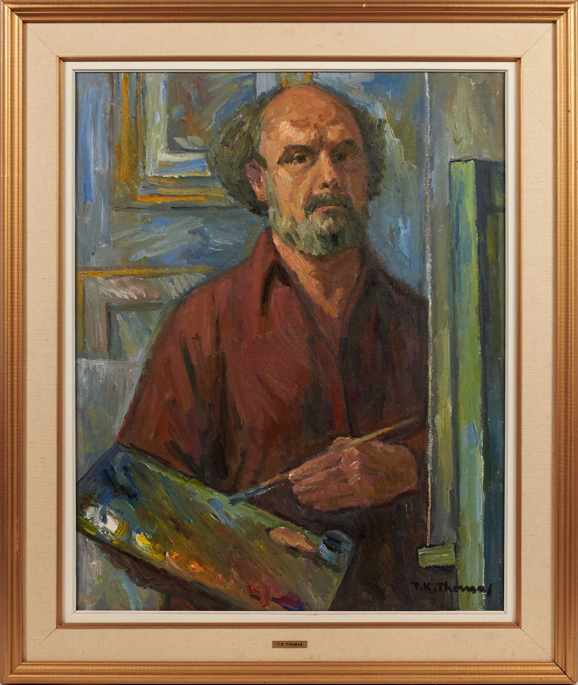 T.K. Thomas | Self-Portrait | MutualArt