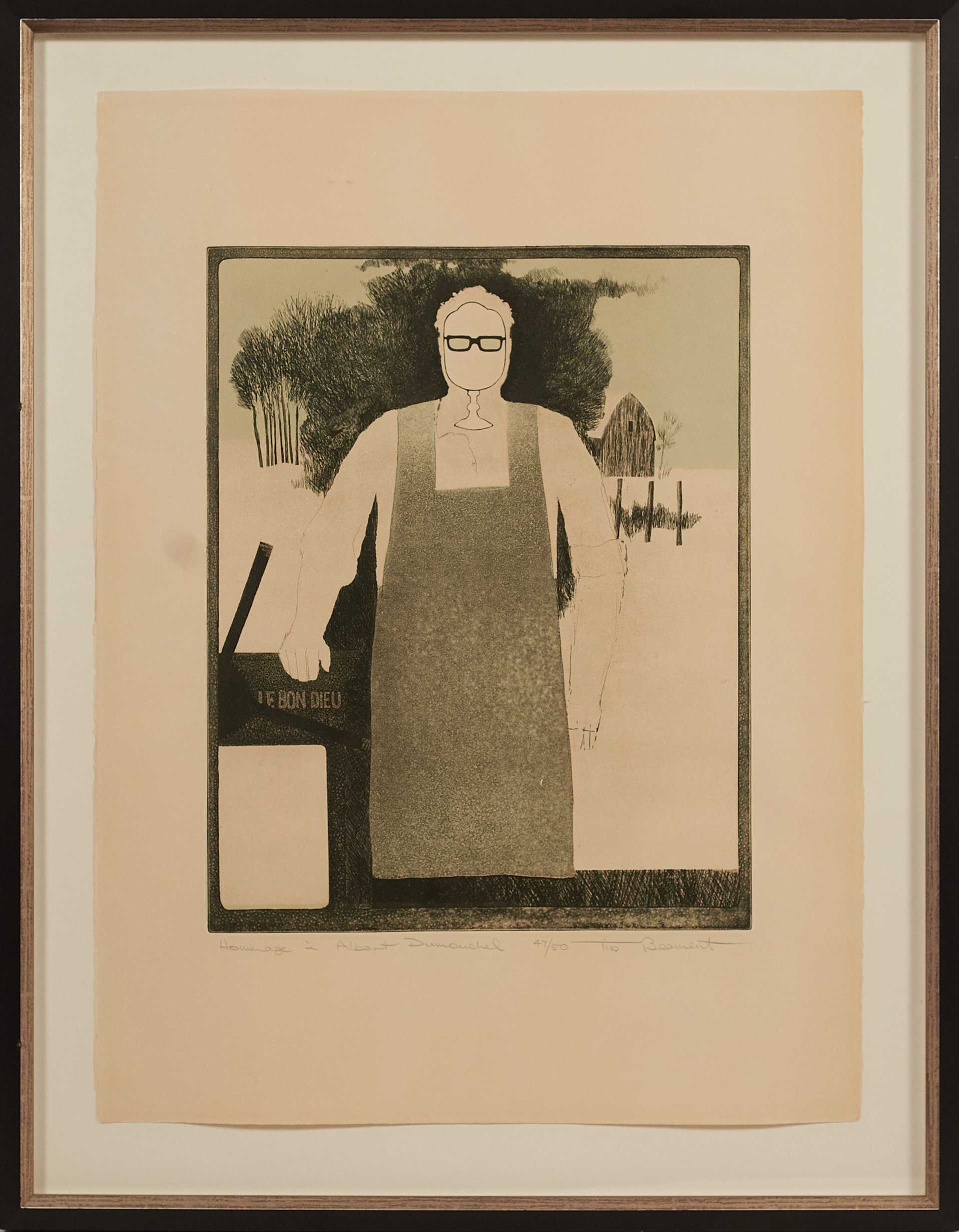 Thomas Harold Beament | Hommage à Albert Dumouchel (1971) | MutualArt