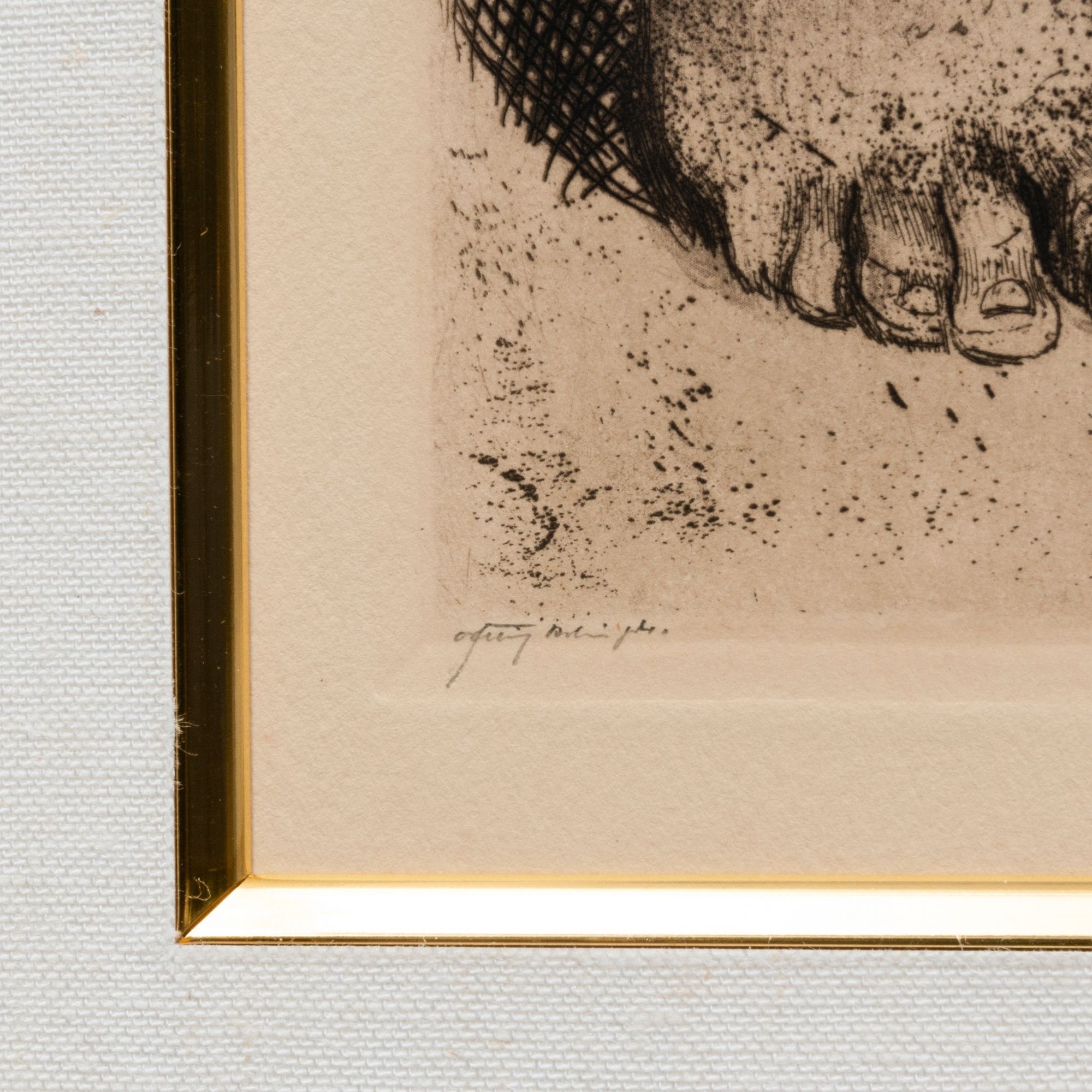 Käthe Kollwitz | Tod und Frau (1910) | MutualArt