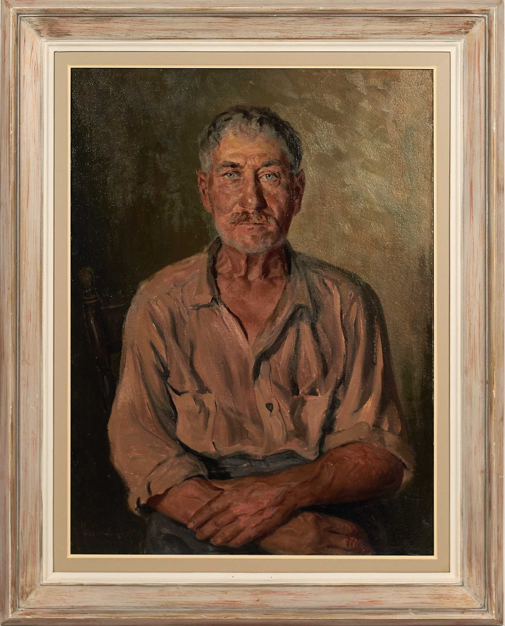 Oscar Daniel de Lall | Portrait of a man | MutualArt