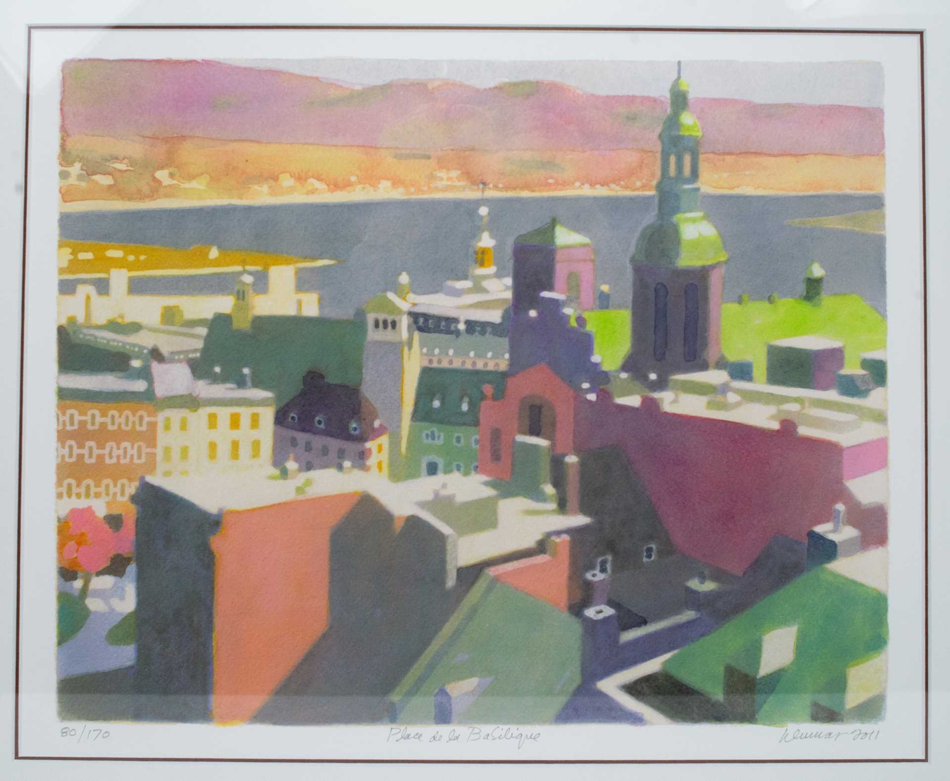 Antoine Dumas | Place de la Basilique (2011) | MutualArt