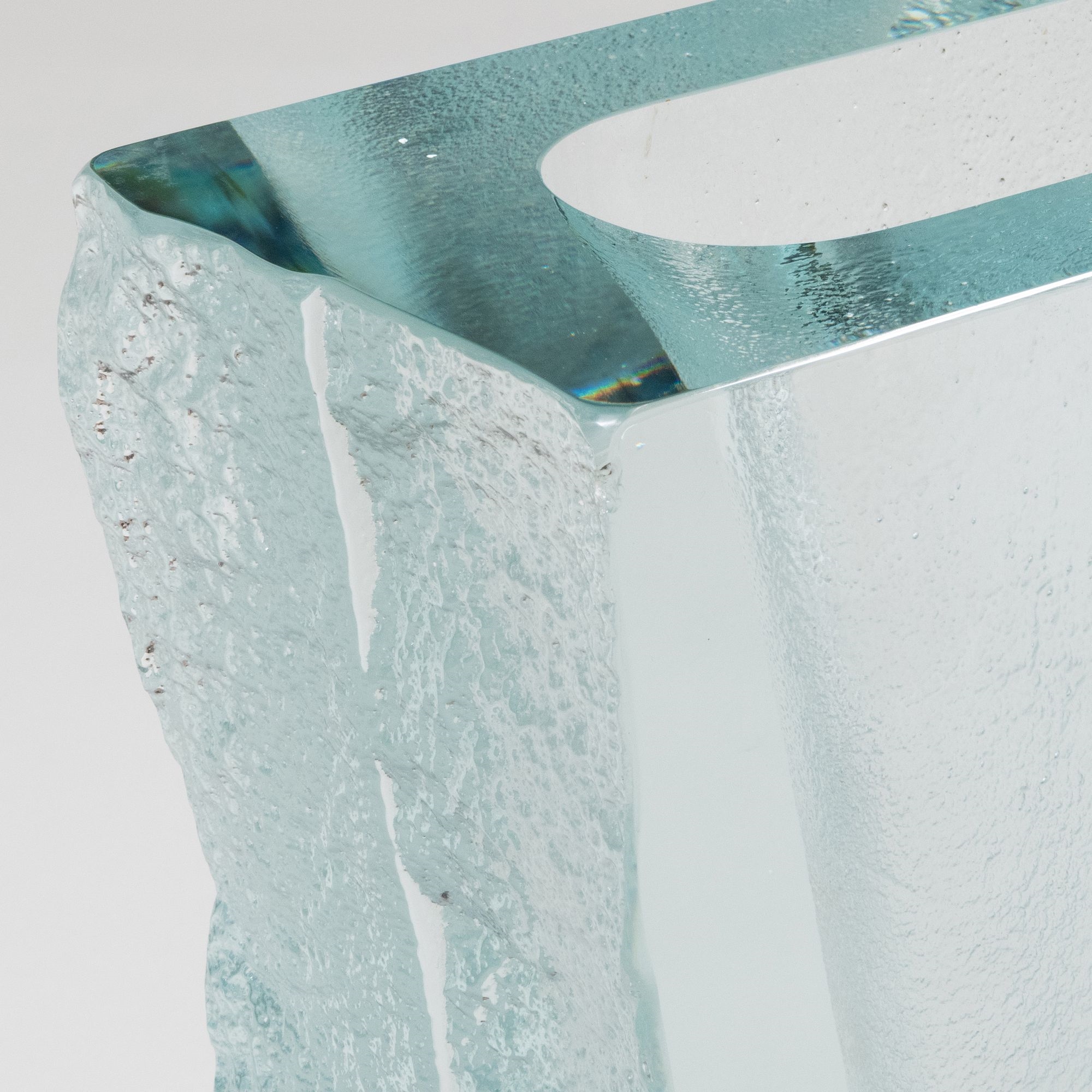 John Conrad Lewis | John Lewis Glass Glacier Vessel | MutualArt
