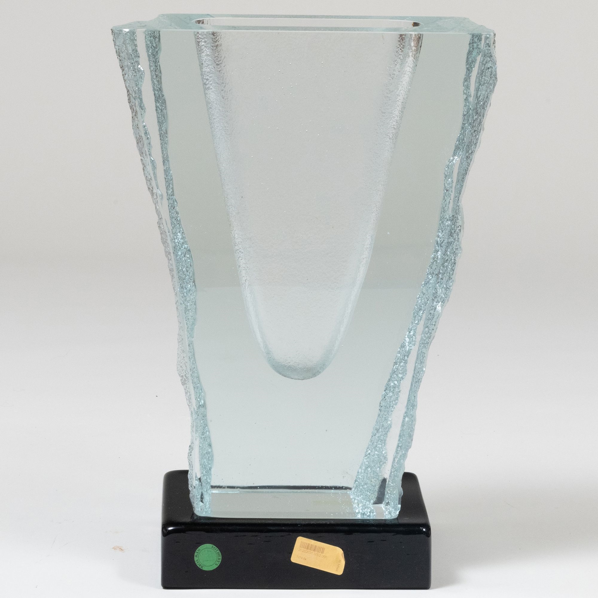 John Conrad Lewis | John Lewis Glass Glacier Vessel | MutualArt