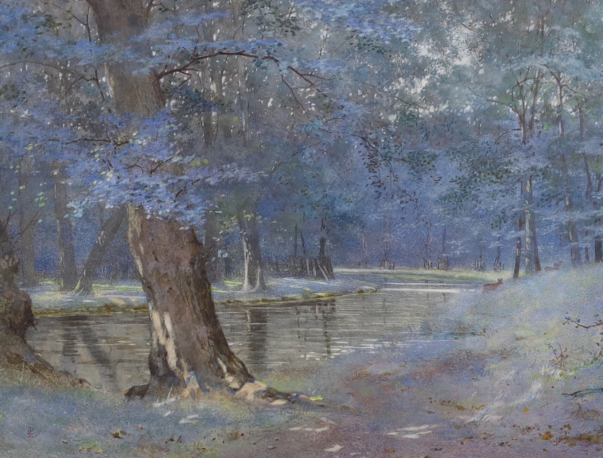 Lexden Lewis Pocock | The fresh streams ran by her | MutualArt