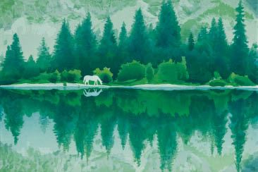 Kaii Higashiyama | Limpid lake | MutualArt