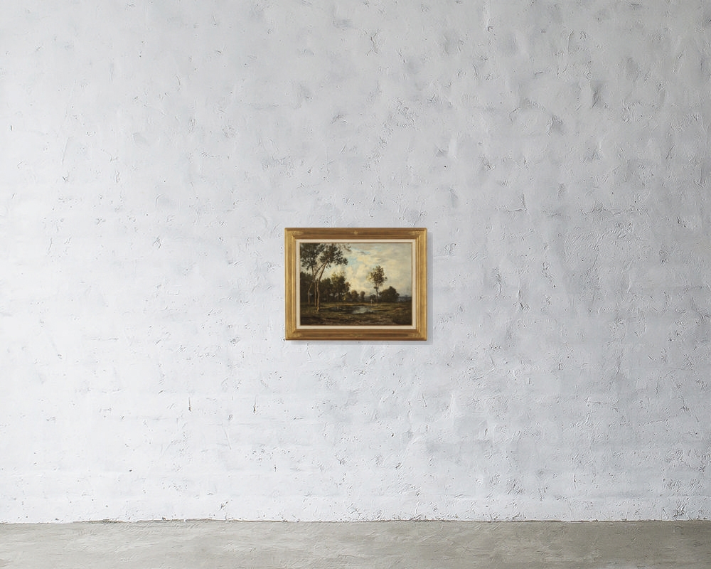 Léon Richet | Paysage de la foret de Fontainebleau | MutualArt