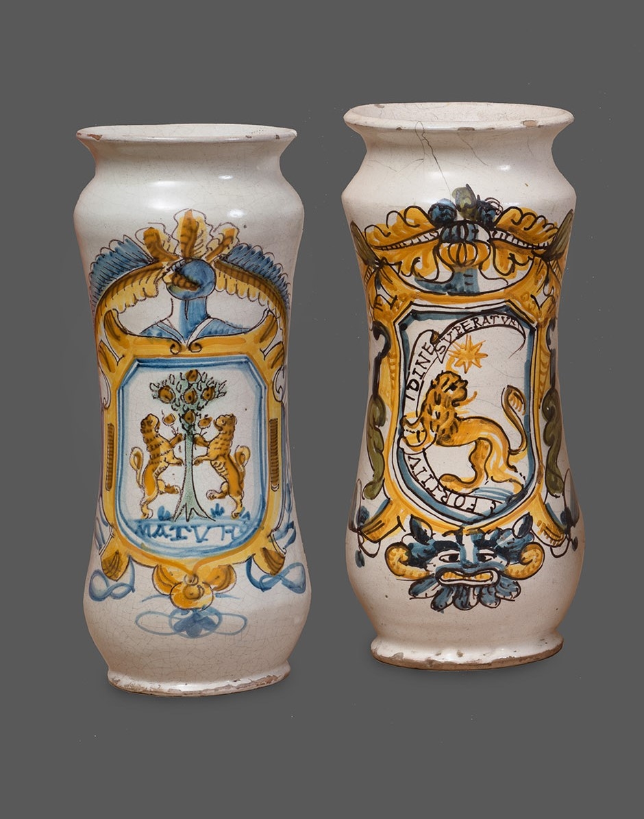 Neapolitan School, 17th Century | Albarelli compendiari | MutualArt