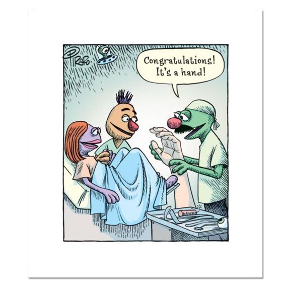 Dan Piraro | Muppet Birth | MutualArt