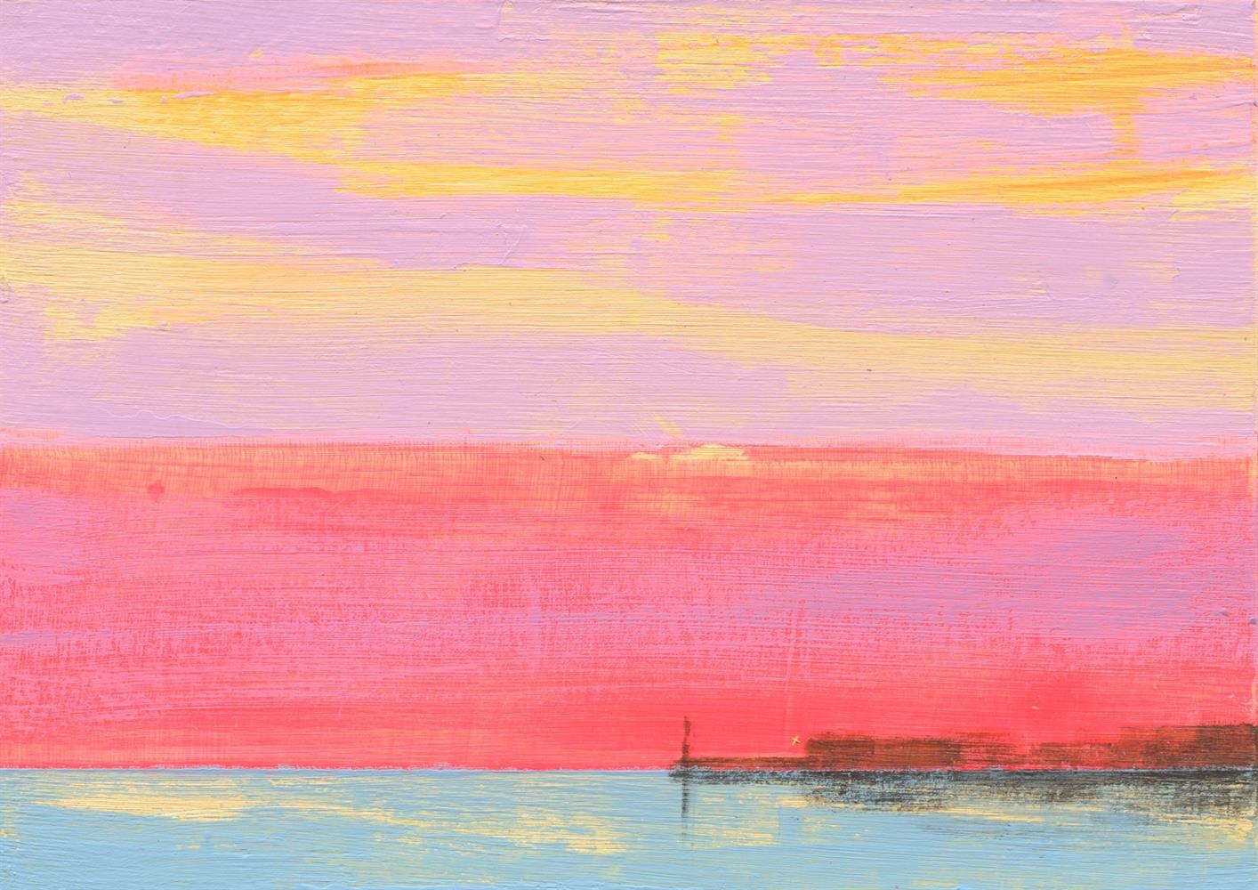 Deborah Isabella Gilbert | Fuchsia Crush On The Margate Harbour Arm ...