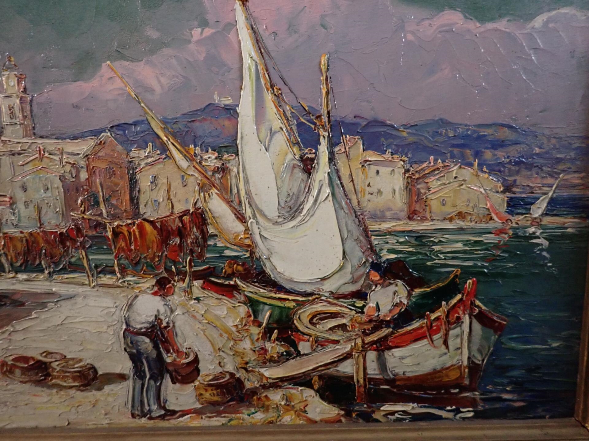 Maurice Barle | Le Port des Martigues. | MutualArt