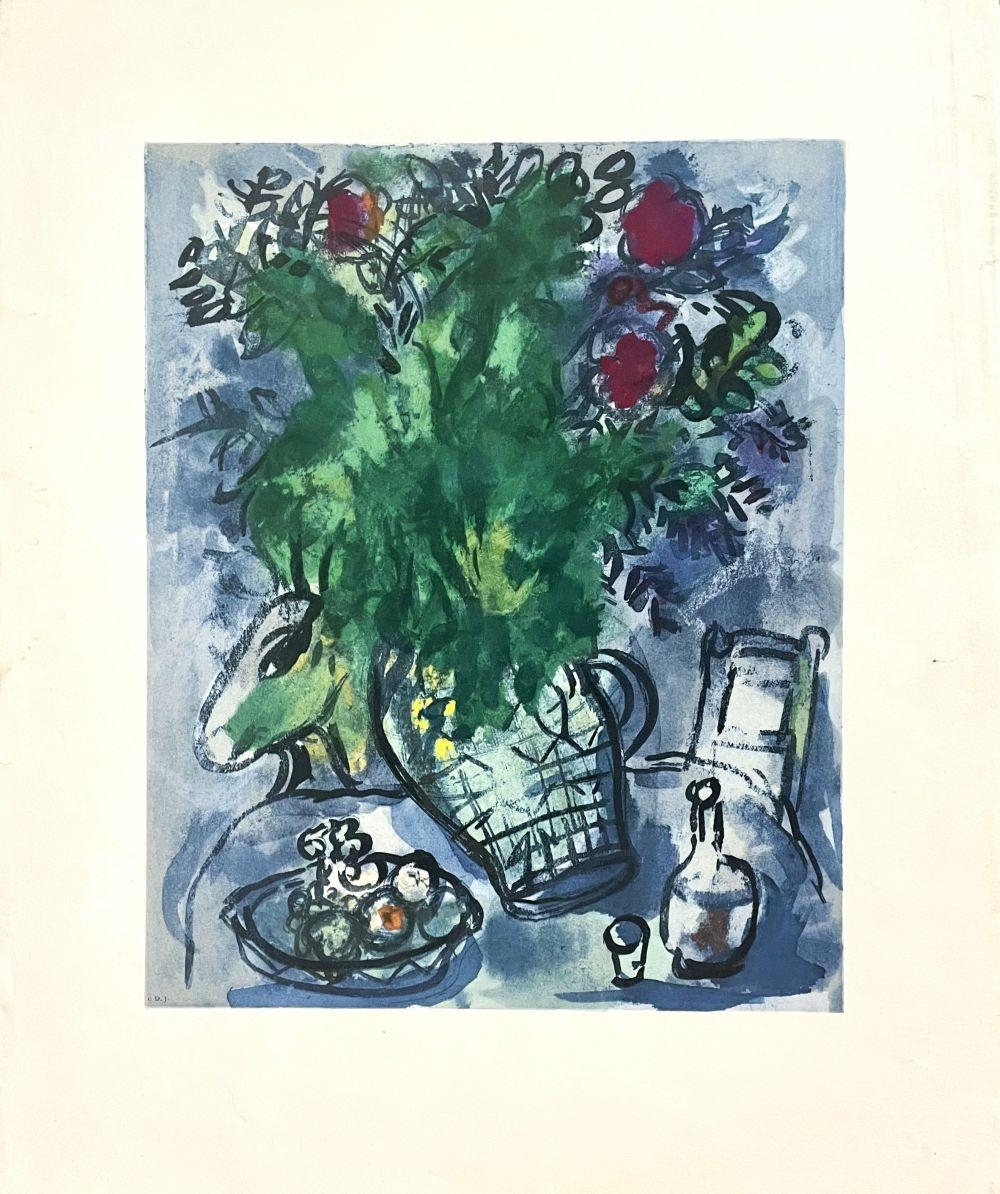 Marc Chagall | Bouquet fleuri sur table | MutualArt
