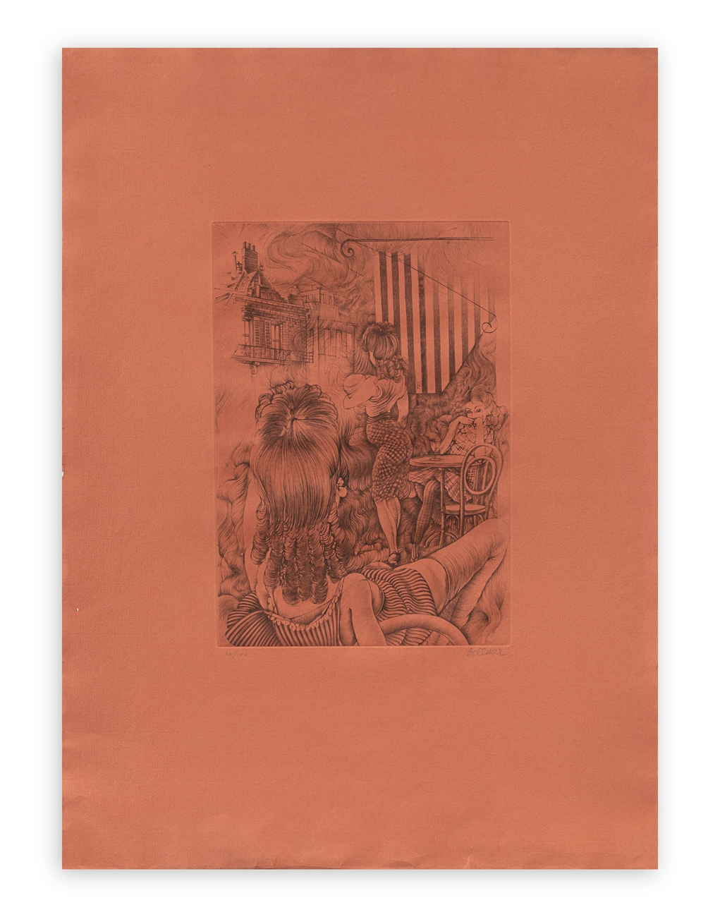 Hans Bellmer | Senza Titolo (Incendio a Marsiglia) (1970) | MutualArt