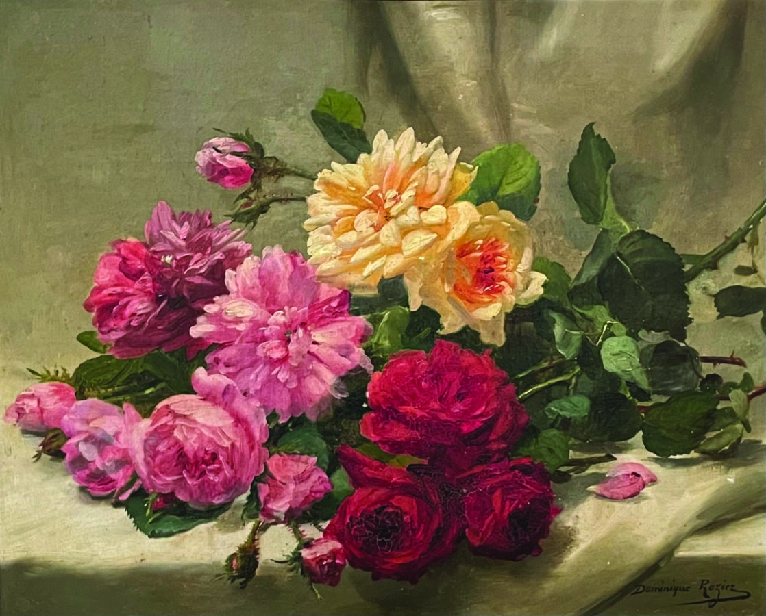 Dominique Rozier | Bouquet de roses | MutualArt