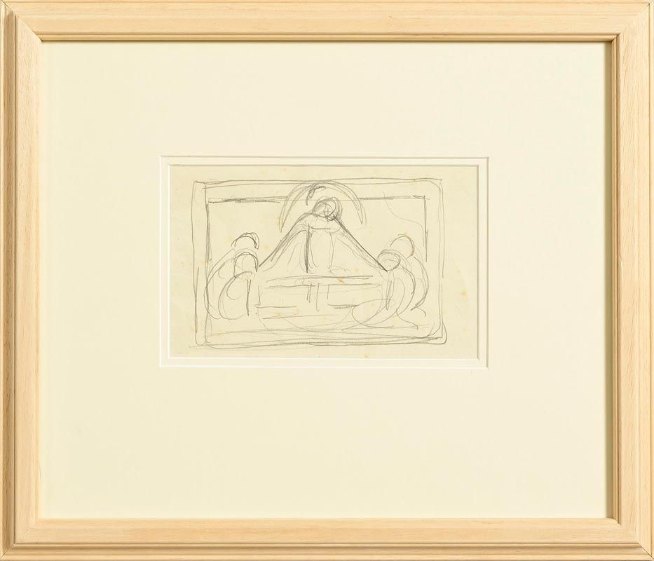 Mainie Jellett | Figural Composition | MutualArt