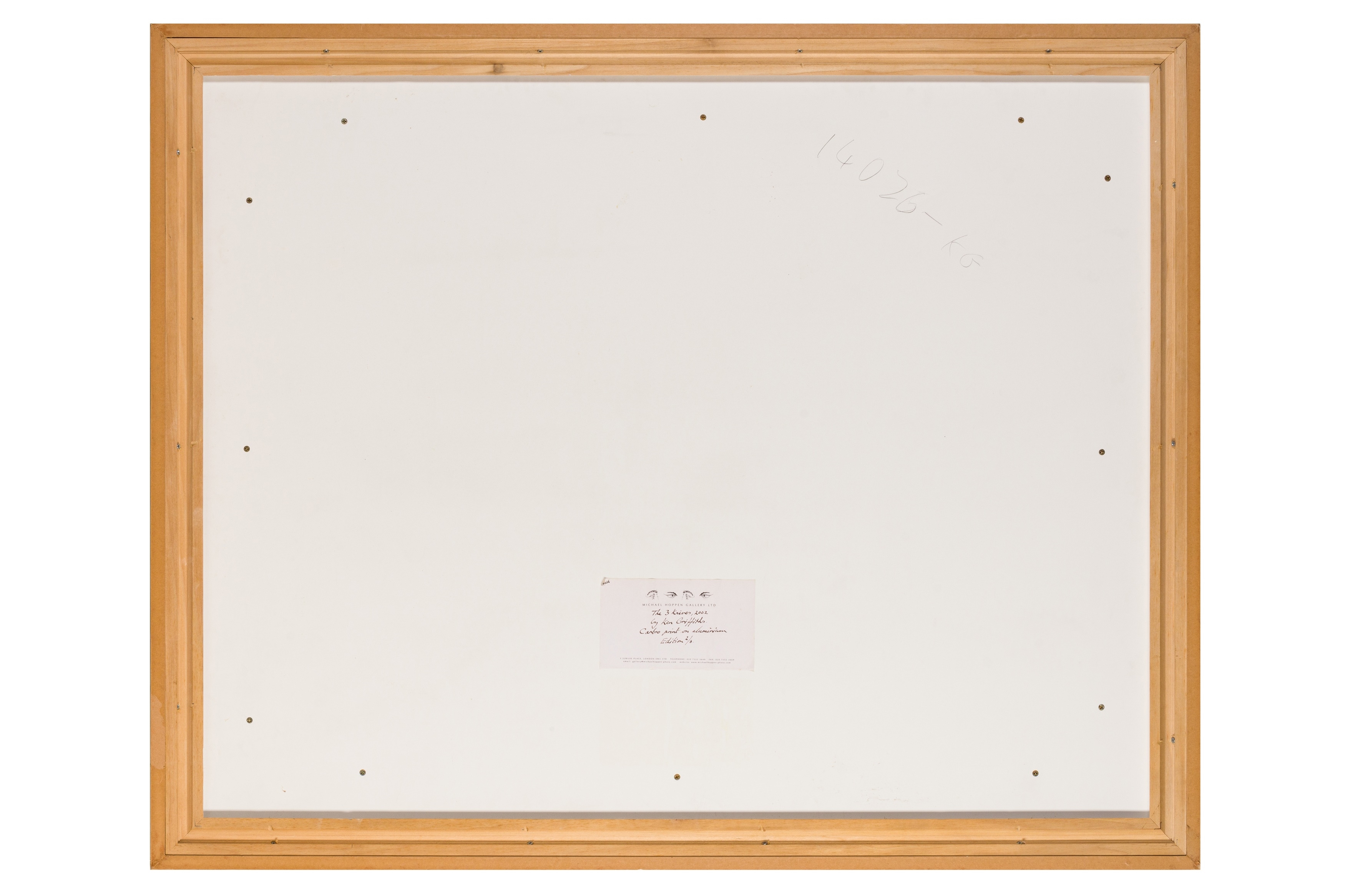 Ken Griffiths | THE 3 KNIVES (2002) | MutualArt