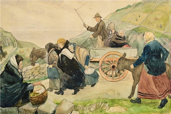 Medora Heather Bent | Coming Home from the Fair (1933) (1933) | MutualArt
