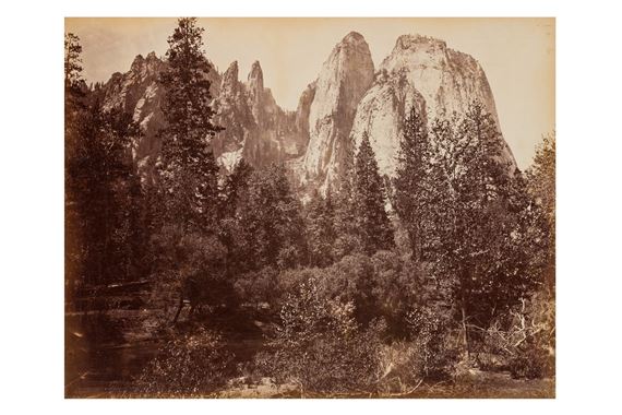 Charles Leander Weed | CATHEDRAL ROCKS (1864) | MutualArt