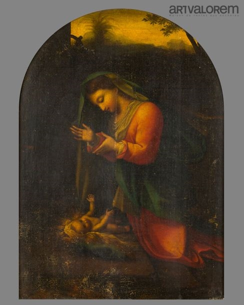 Correggio | The Adoration of the Child | MutualArt