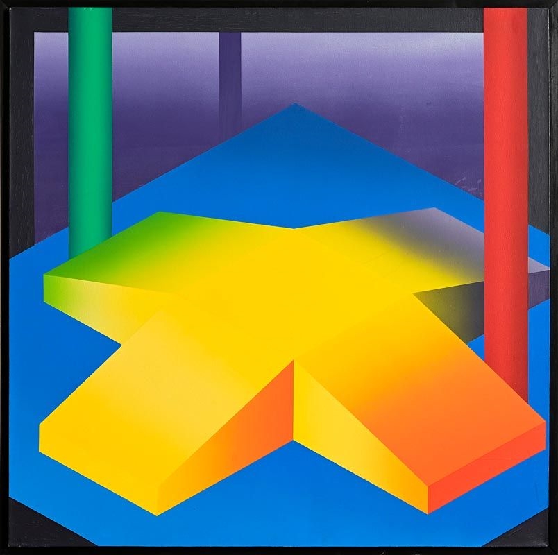 Francis Tansey | Structural Yellow (1987-88) (1987 - 1988) | MutualArt