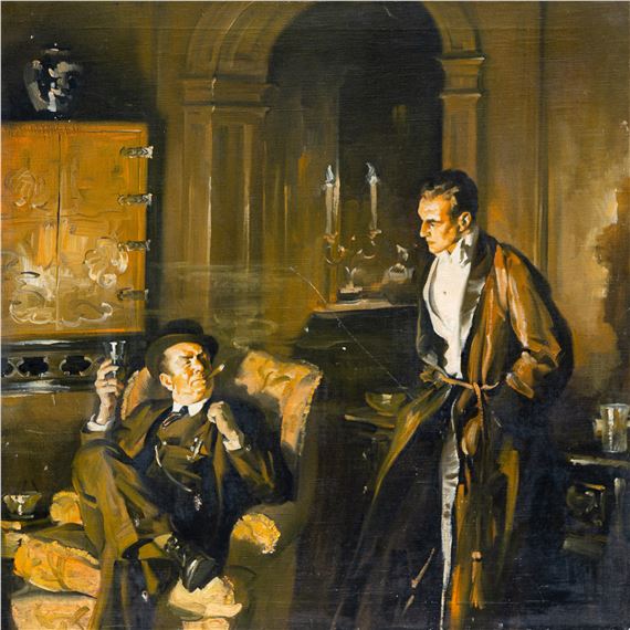 Haddon H. Sundblom | Late Night Visitor | MutualArt