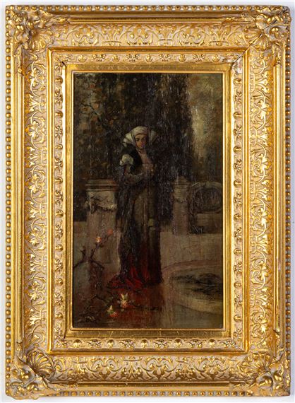 Frank LeBrun Kirkpatrick | Portrait of countess Kessler as full figure ...