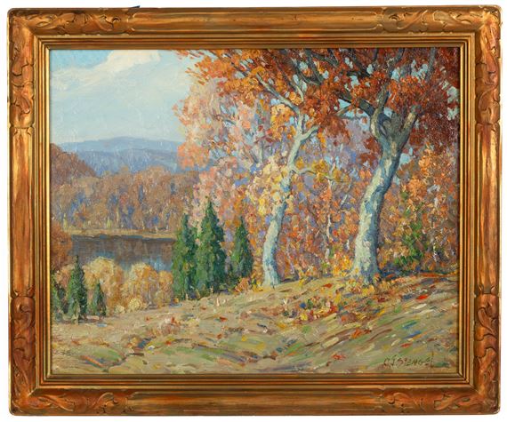 George J. Stengel | Autumn Landscape | MutualArt
