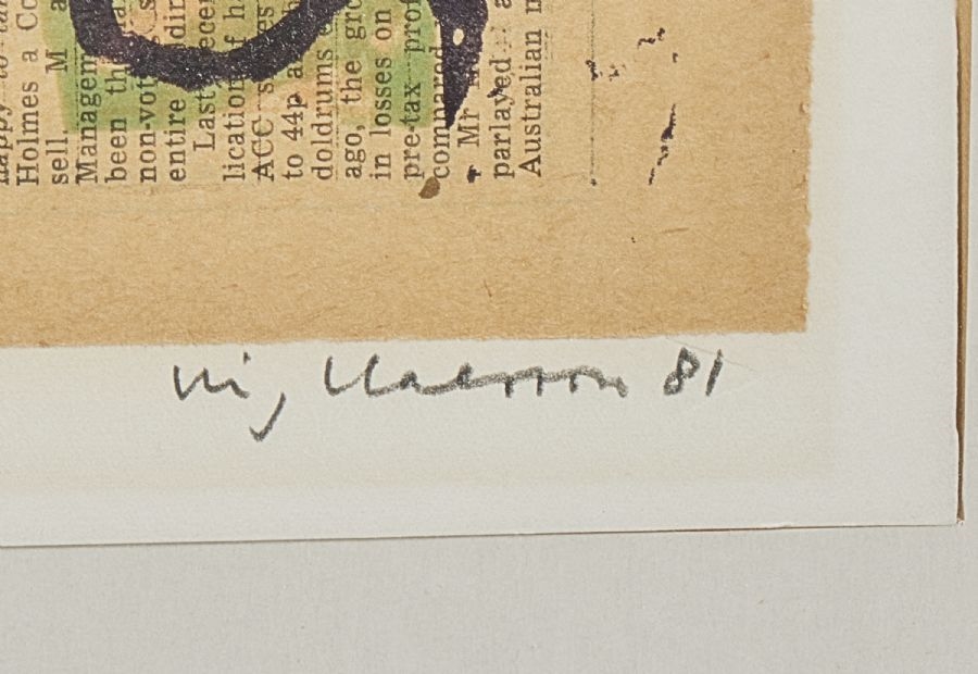 Stig Claesson | dated -81. Litograph in colors | MutualArt