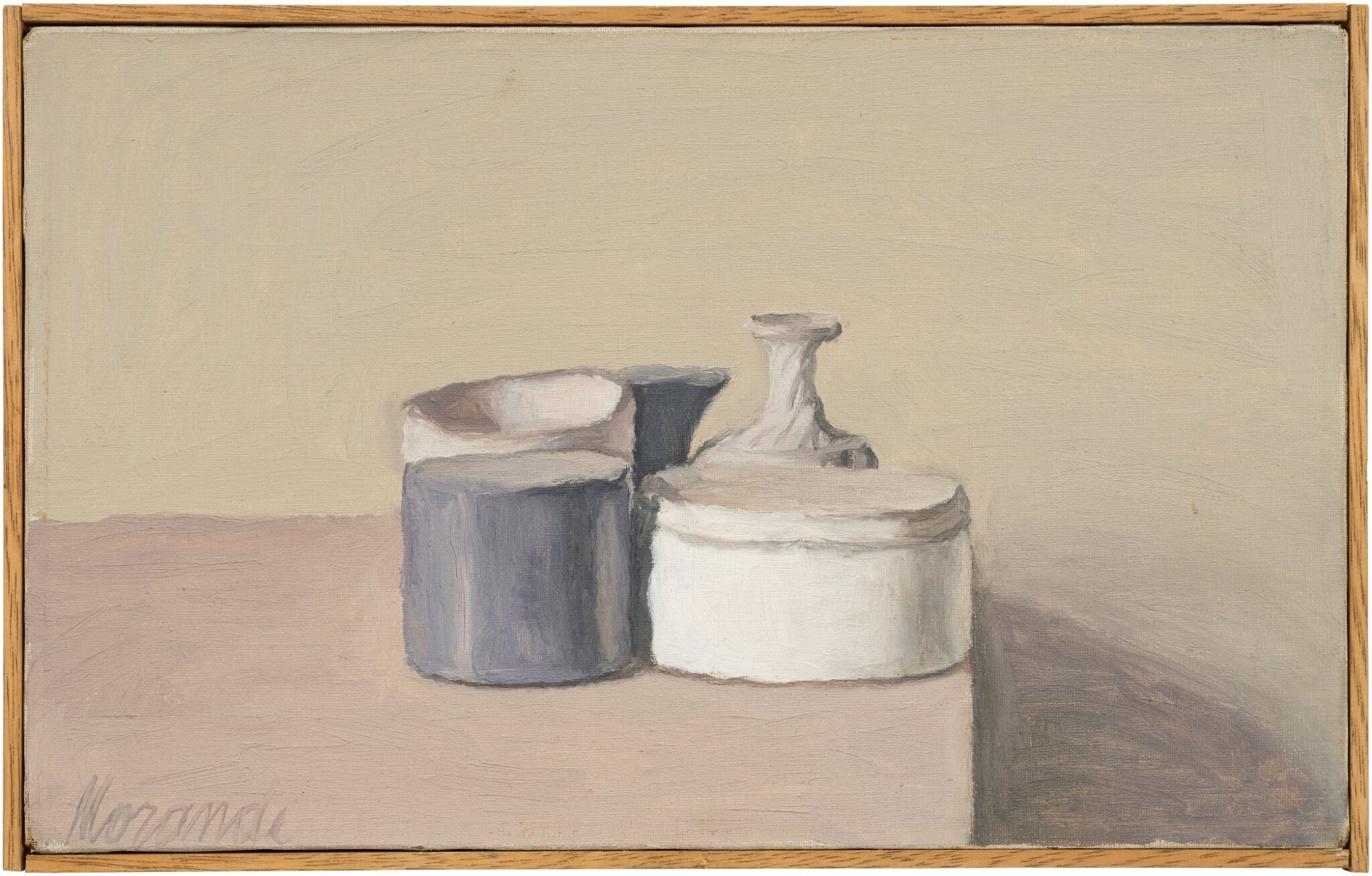 Giorgio Morandi | NATURA MORTA (1955) | MutualArt
