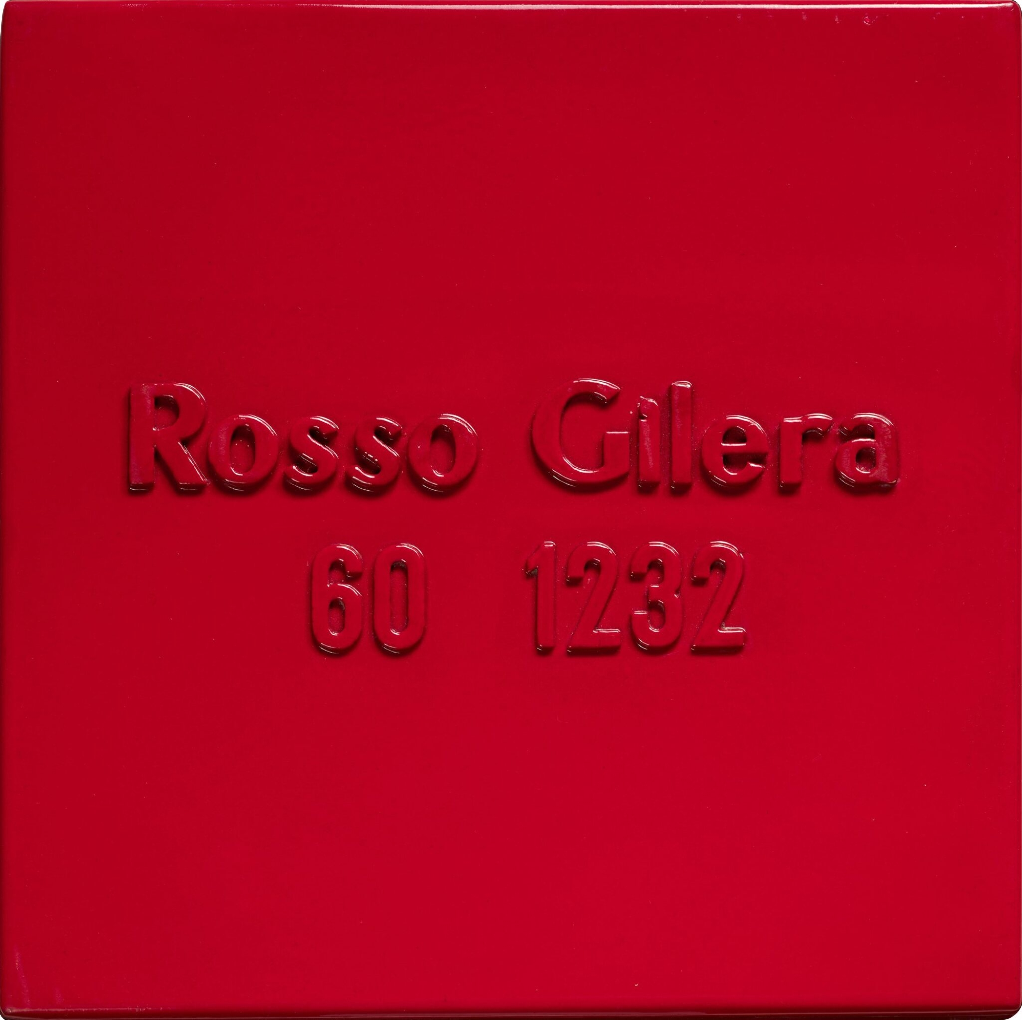 Alighiero Boëtti | Rosso Gilera 60 1232 (1971) | MutualArt