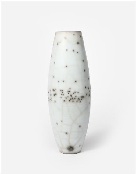 Tim Andrews | Tall raku vase | MutualArt