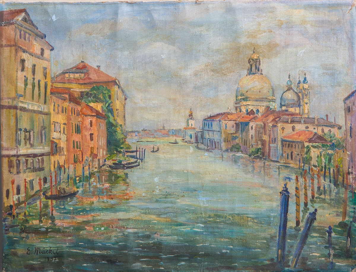 Elfriede Måckel | Canale Grande in Venedig (1937) | MutualArt