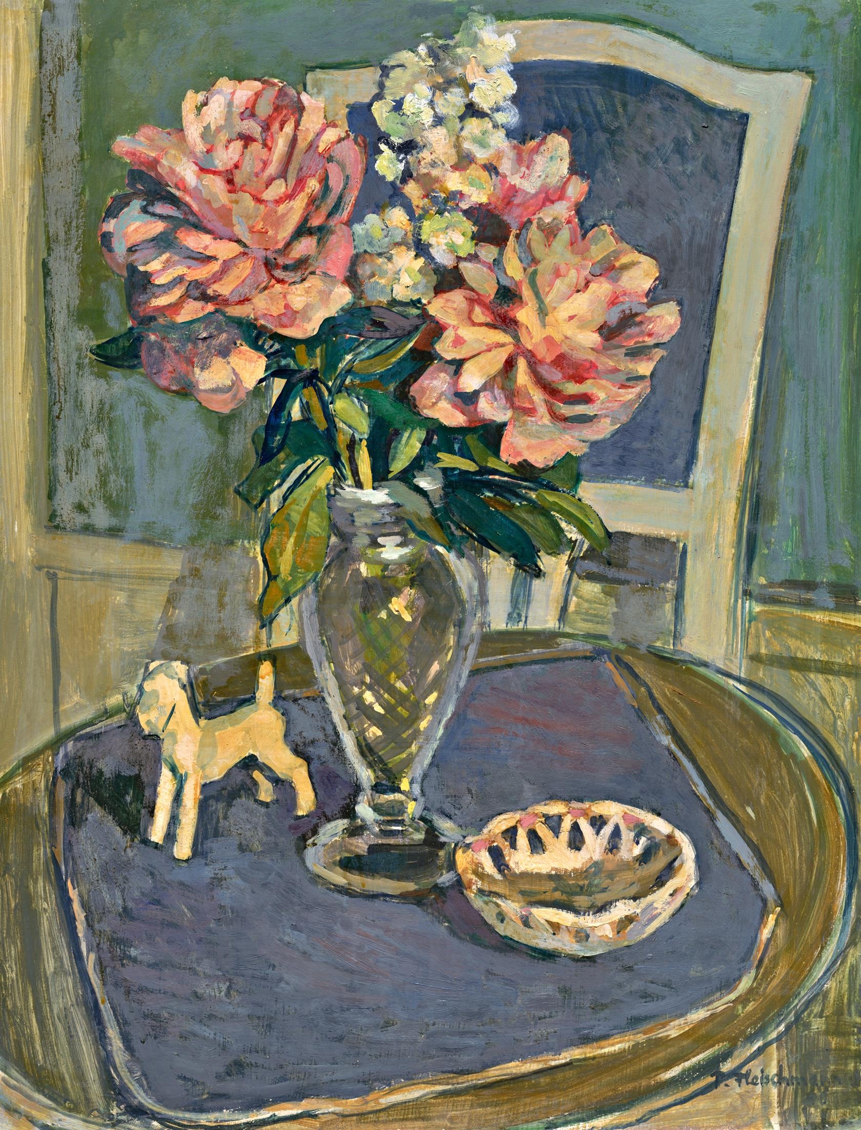 Pavel Fleischmann | KYTICE VE VÁZE (1948) | MutualArt