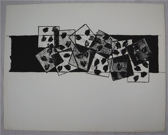 Buckley Stephen | Stephen Buckley (1944-) SOUVENIR to a white ground ...