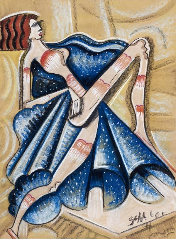 Hugó Scheiber | Ballerina | MutualArt