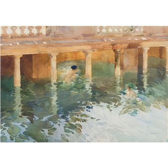 William Russell Flint | Bathing | MutualArt