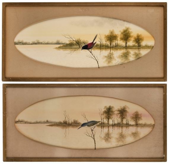 H. Hepburn Calvert | Pair of bird studies (1919) | MutualArt