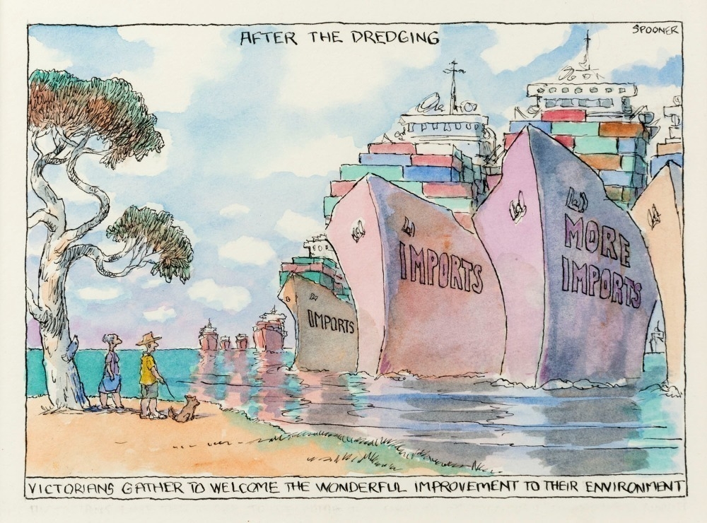 John Spooner | After The Dredging | MutualArt