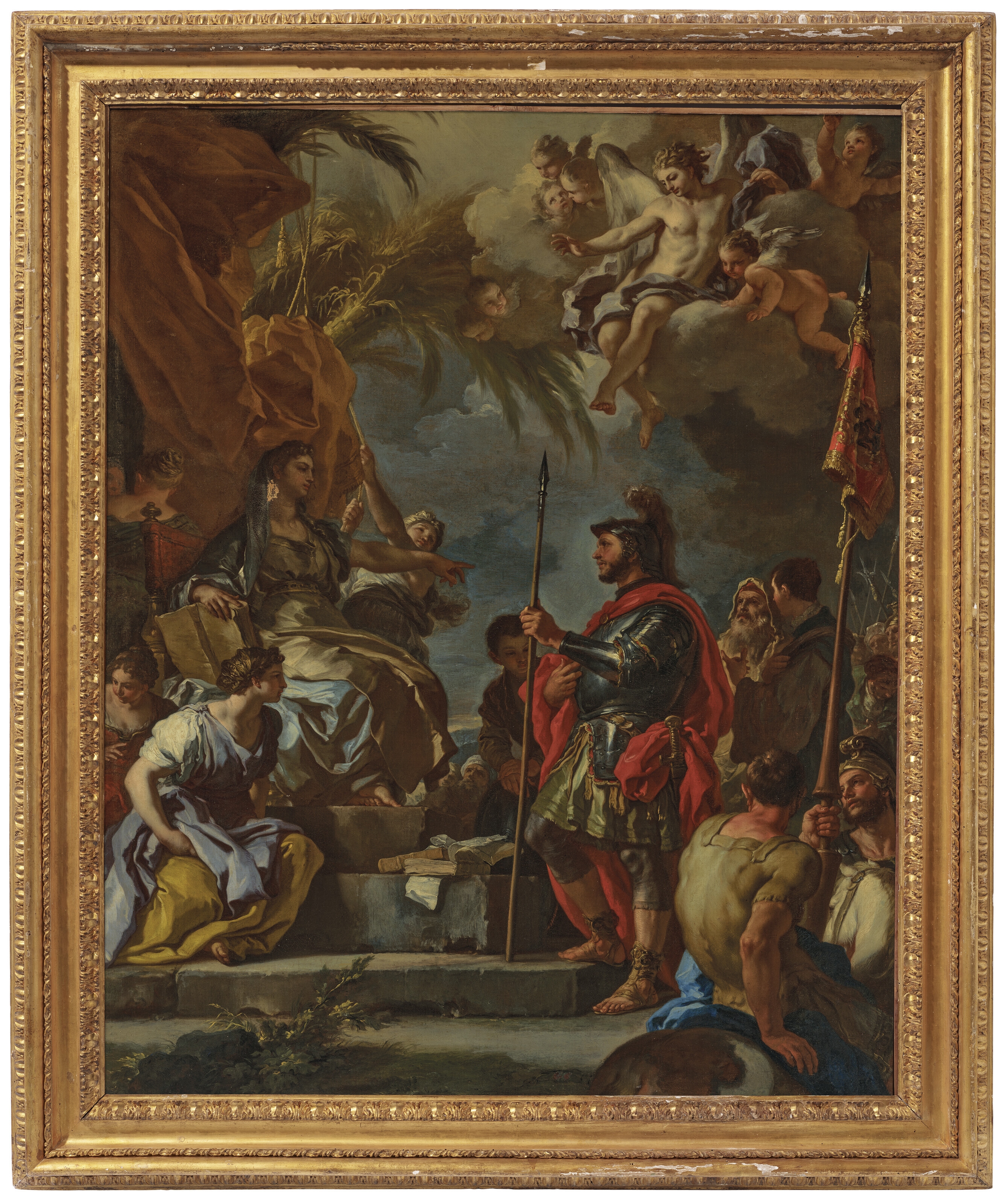 Francesco Solimena | Deborah and Barak | MutualArt