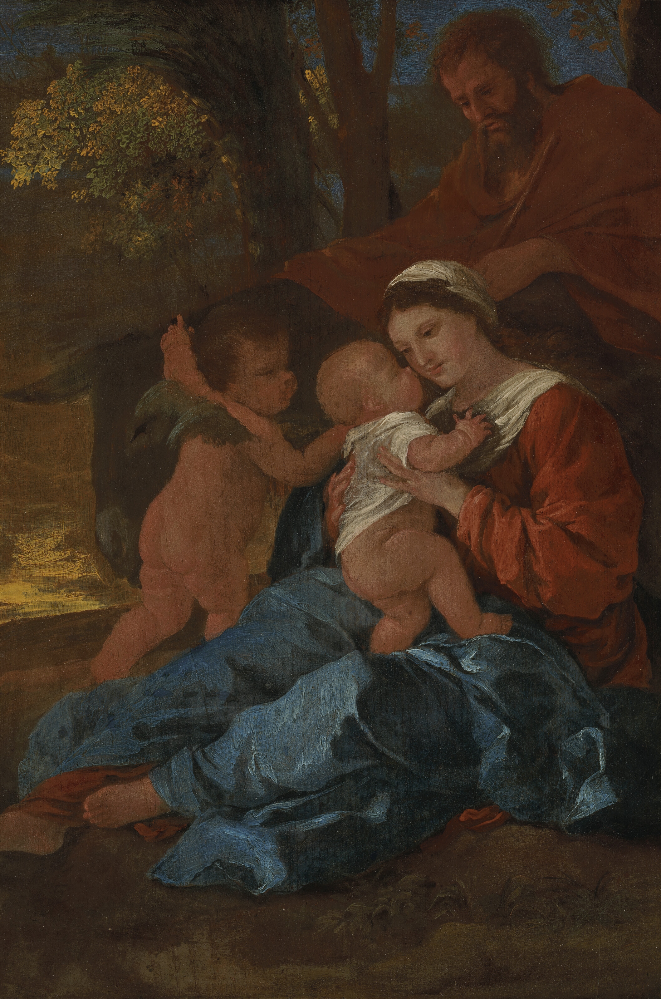 Nicolas Poussin | The Rest on the Flight into Egypt | MutualArt