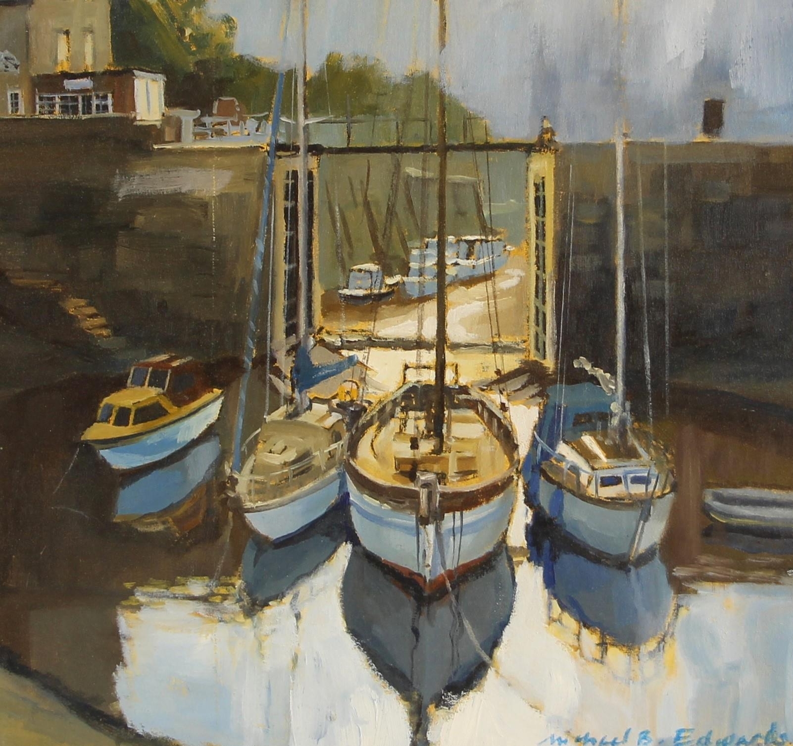 Michael B. Edwards | Porlock weir | MutualArt