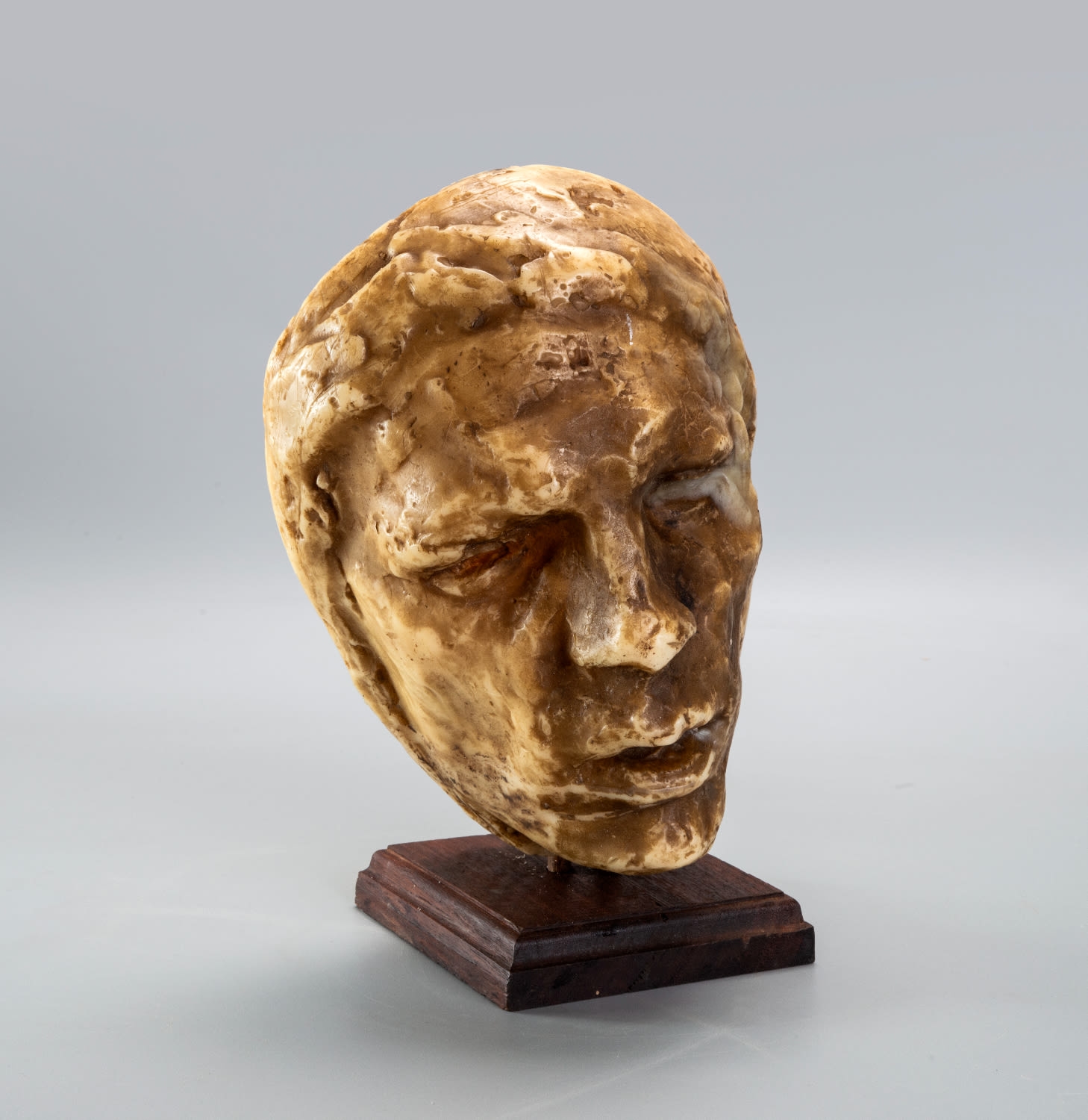 Auguste Rodin | Head of a Suffering Man (Circa 1885) | MutualArt