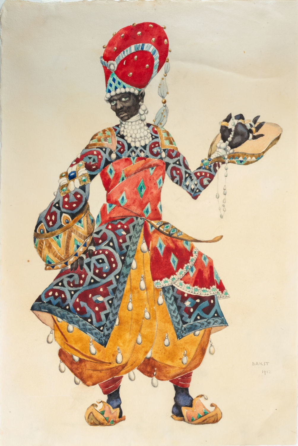 Leon Bakst | Costume Design for Scheherazade (1912) | MutualArt
