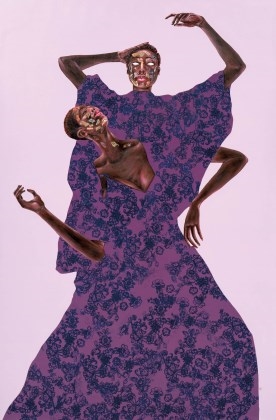 Emmanuel Taku | A Red Pair (2021) | MutualArt