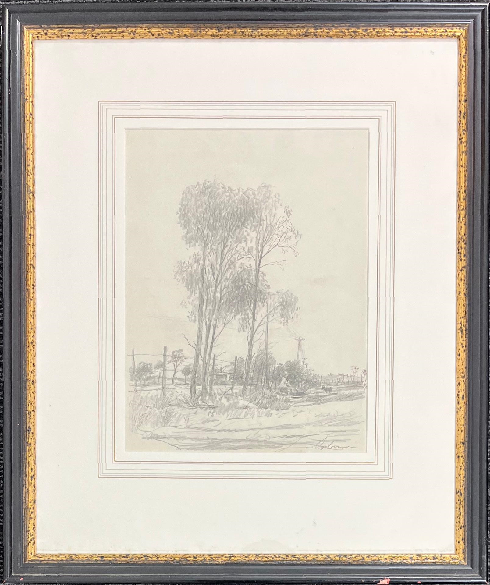 Lance Solomon | The Artist's Son & Dog in a Landscape | MutualArt